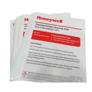 HONEYWELL Printhead Cleaning Card, 4.5″ x 6″, box of 25 – iBuy.mu